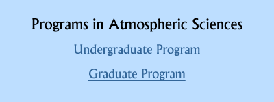Academics - UW Dept of Atmospheric Sciences